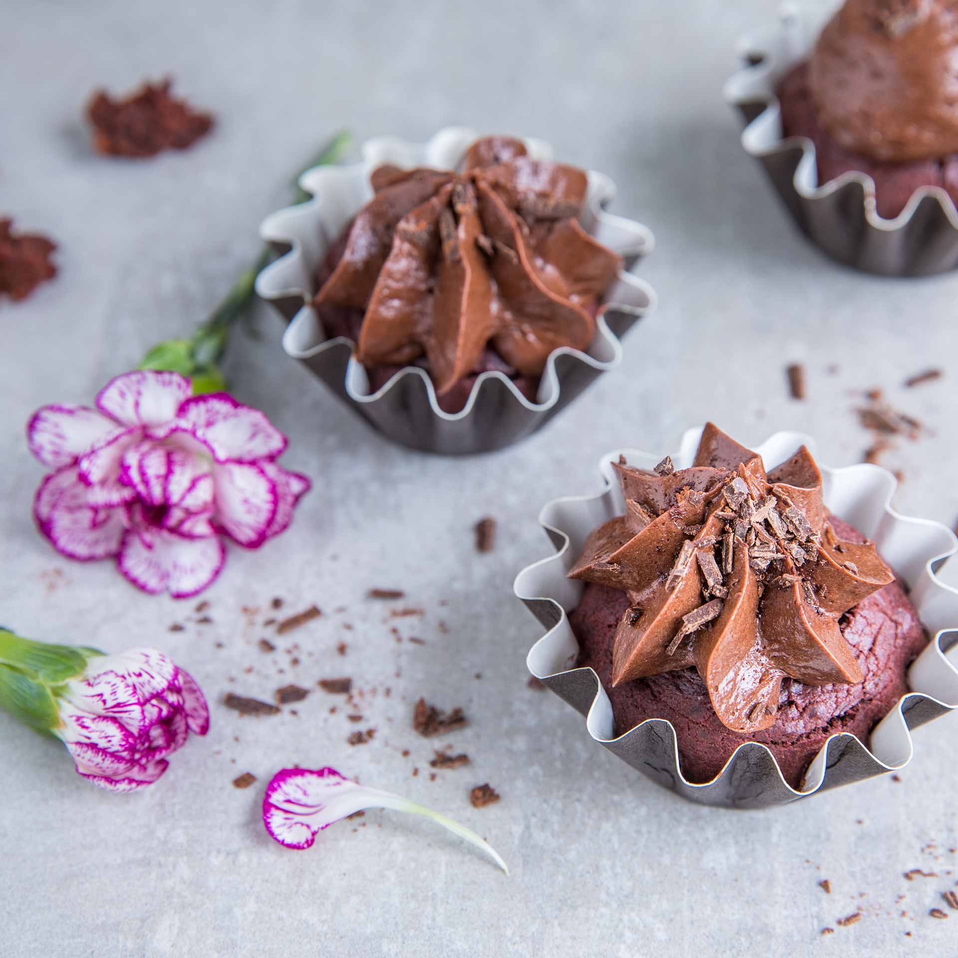 SteviaSweet | Beetroot and chocolate muffins